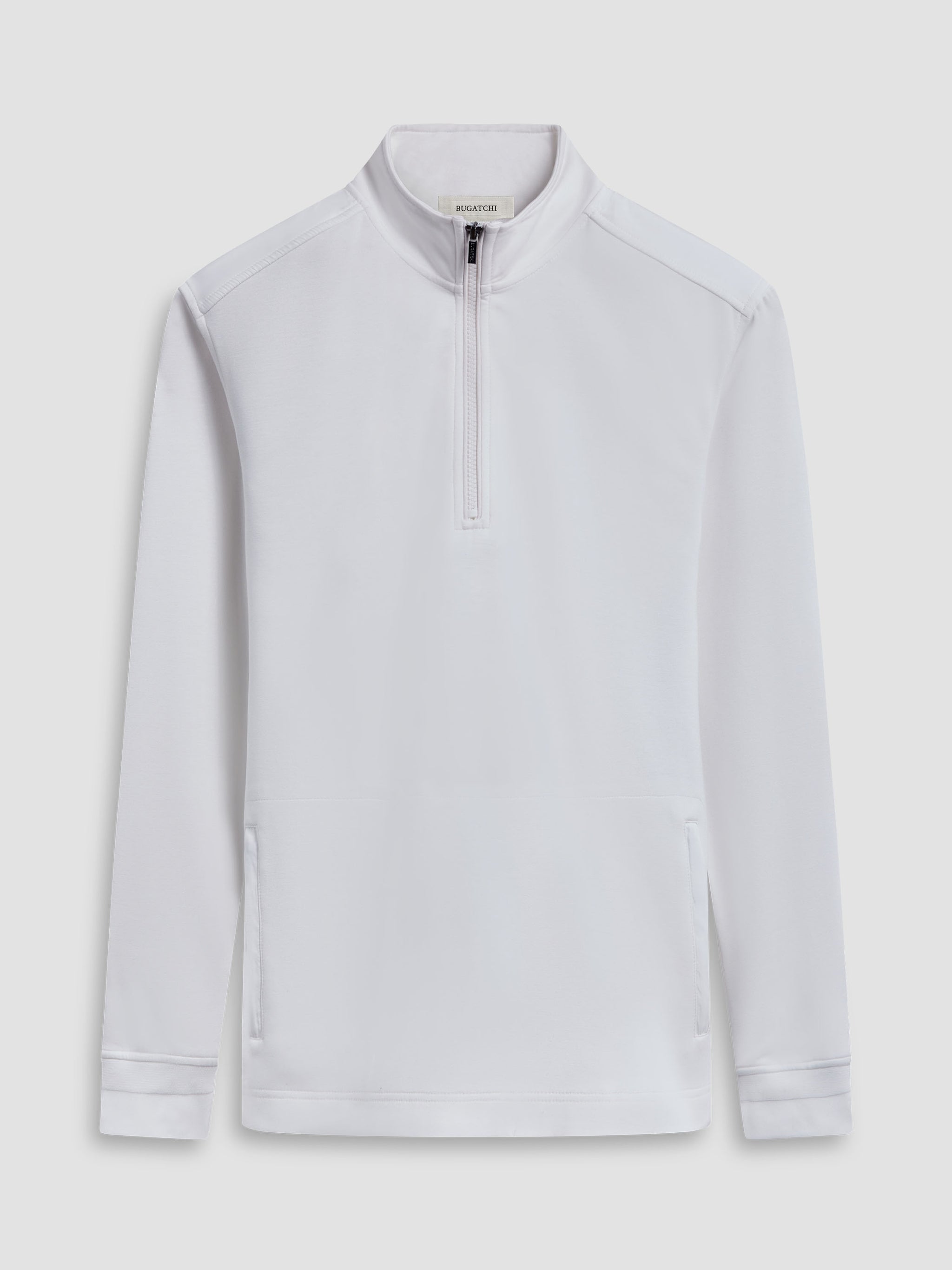 Bugatchi Soft Touch Quarter Zip Pullover