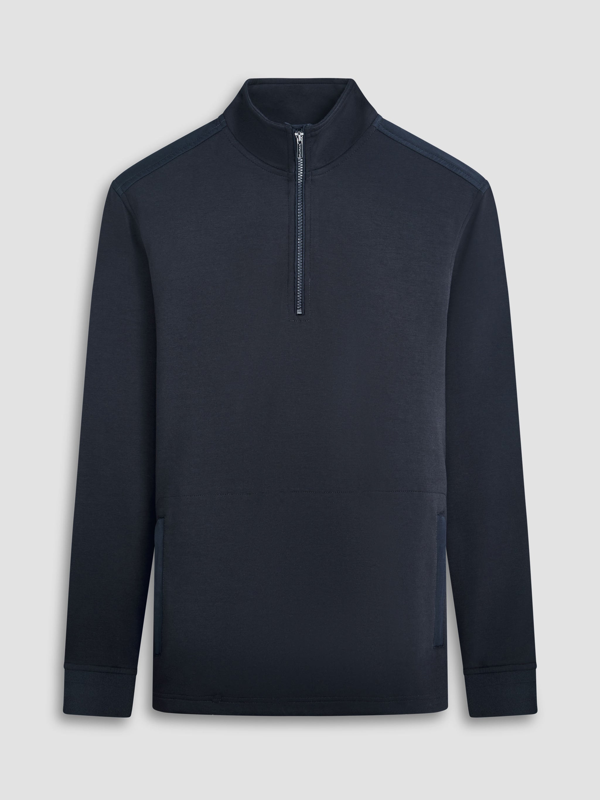 Bugatchi Soft Touch Quarter Zip Pullover